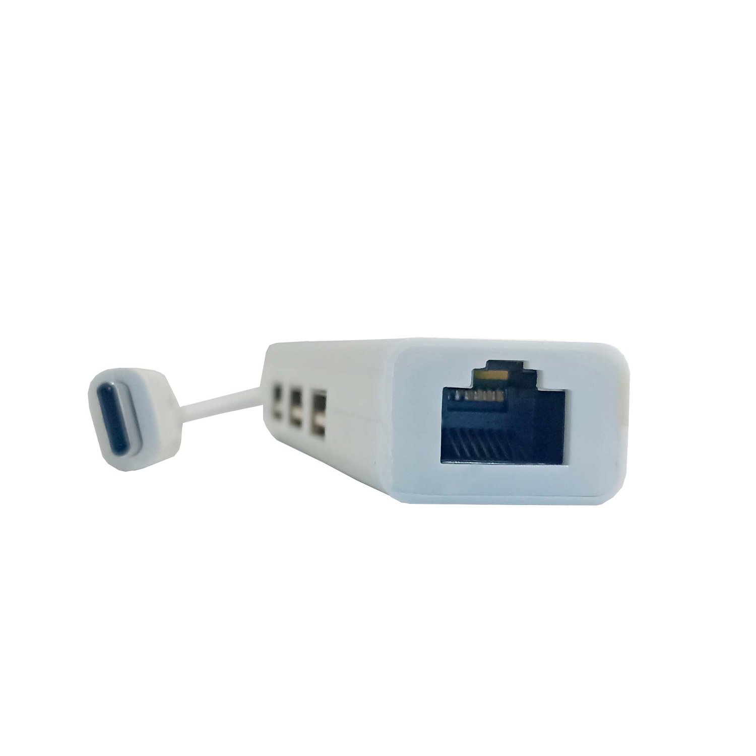 Adaptador Hub USB 3 Portas 2.0 e RJ45 Para Tipo C iT-Blue LE-5575 - JH Imports
